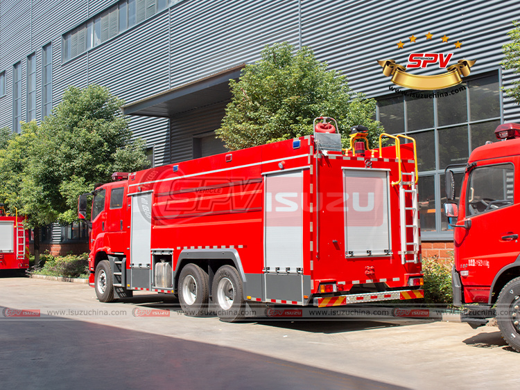 ISUZU GIGA Water and Foam Firefighter Truck Online - ISUZUCHINA